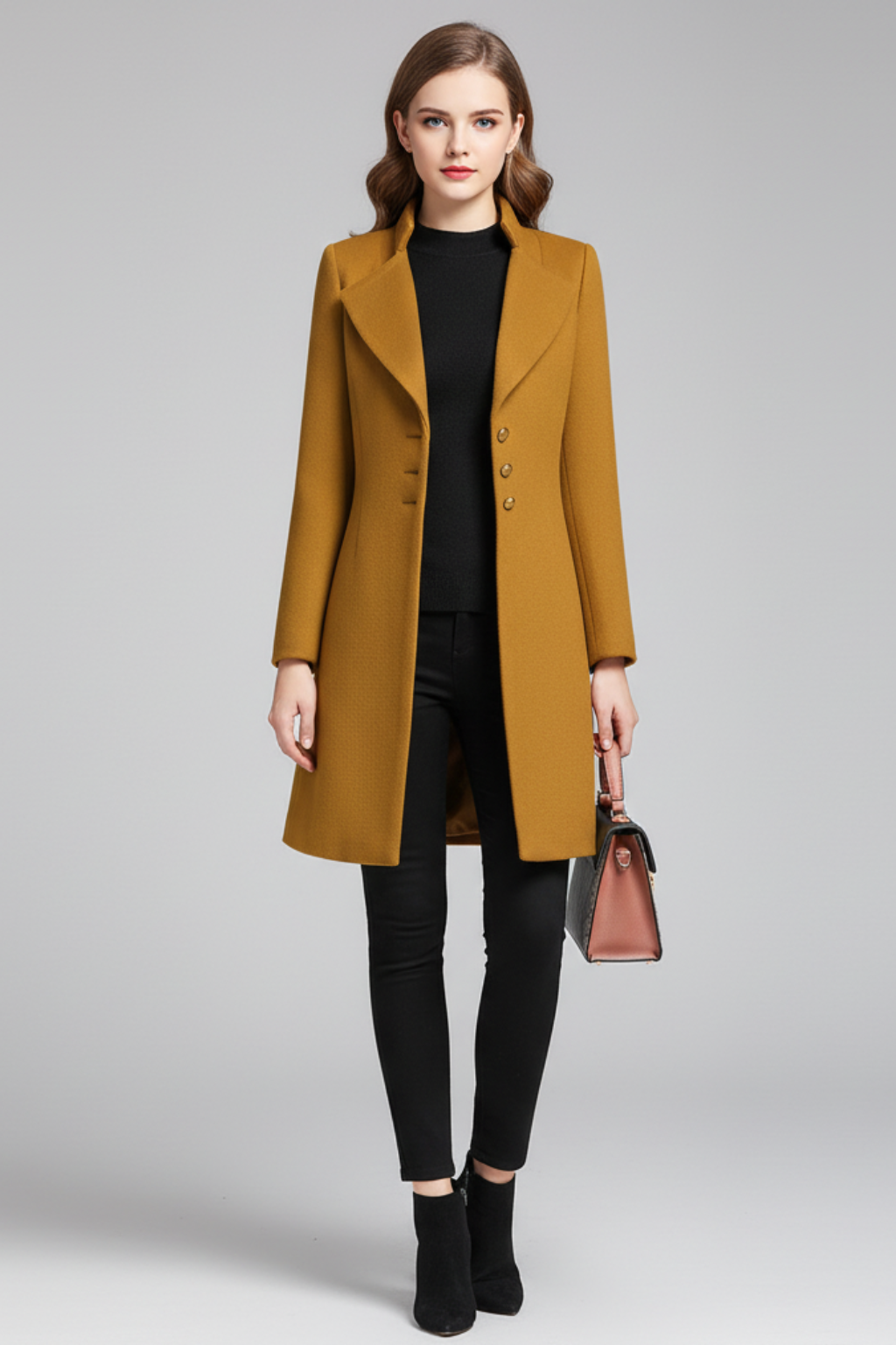 Women's Elegant Long Coat – Northstyle Fashion